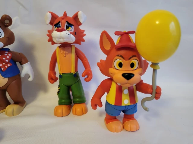 FUNKO FNAF FIVE Nights At Freddy's - Balloon & Circus Foxy & Freddy ...