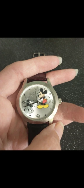 MICKEY MOUSE THROUGH The Years Limited Edition Mens Watch Leather Strap ...