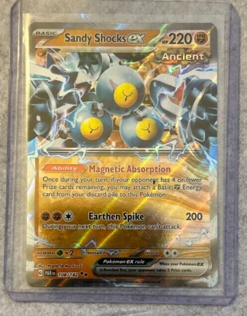 POKÉMON TCG SANDY Shocks ex Paradox Rift 228/182 Holo Ultra selten EUR ...