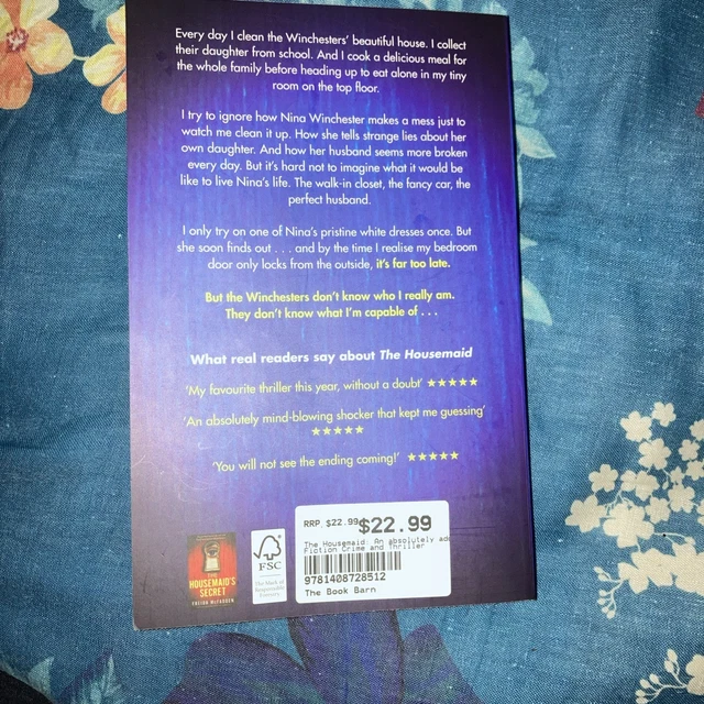 THE HOUSEMAID BY Freida McFadden Paperback Novel Crime Thriller VGC $17 ...
