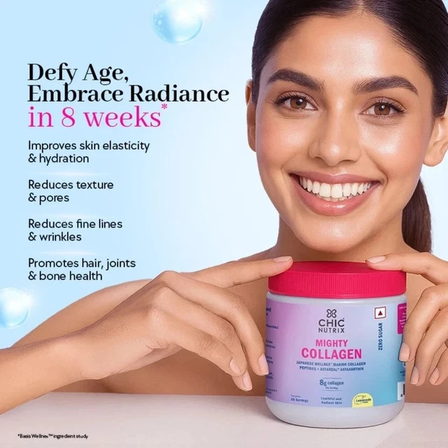 CHICNUTRIX MARINE COLLAGEN Supplements Powder for Women & Men £42.11 ...