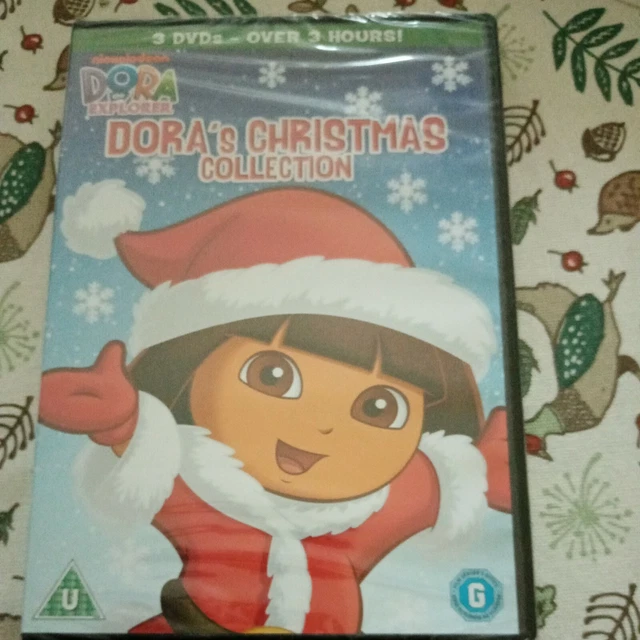DORA THE EXPLORER - Christmas Collection 3 discs in set New sealed free ...