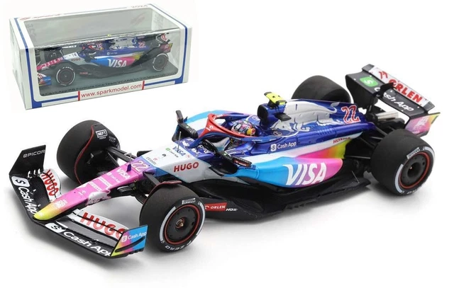 SPARK S9534 RB Honda Visa Cash App #22 Miami GP 2024 - Yuki Tsunoda 1/ ...