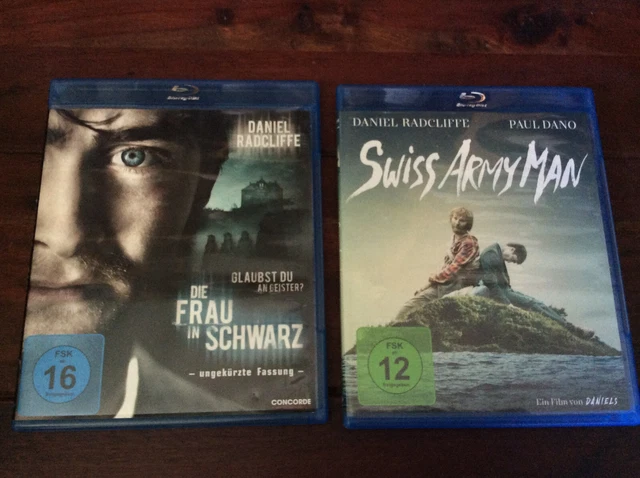 DANIEL RADCLIFFE [2 BLU RAY] Die Frau in Schwarz + Swiss Army Man EUR 12,99 - PicClick IT