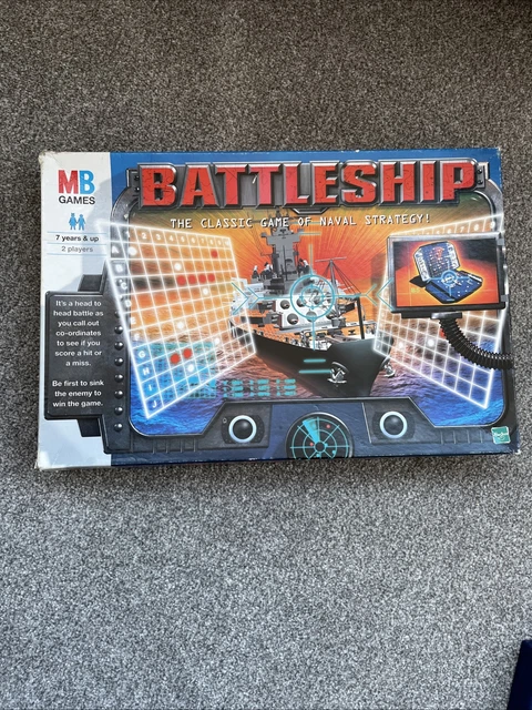 BATTLESHIP THE CLASSIC Game Of Navel Strategy! MB Games 1999 £11.12 ...