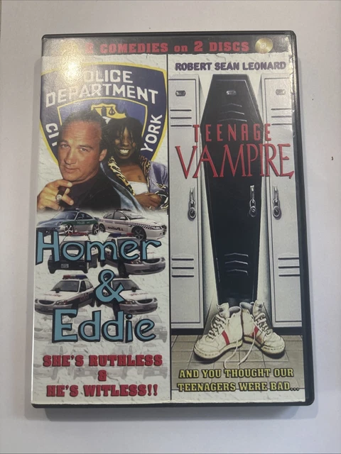 HOMER & EDDIE (1989) / I Was A Teenage Vampire (1987) | 2 Comedies, DVD ...