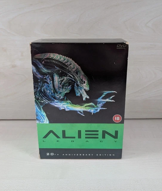 ALIEN LEGACY 20TH Anniversary Edition 2000-4 Film DVD Boxset 18 ...