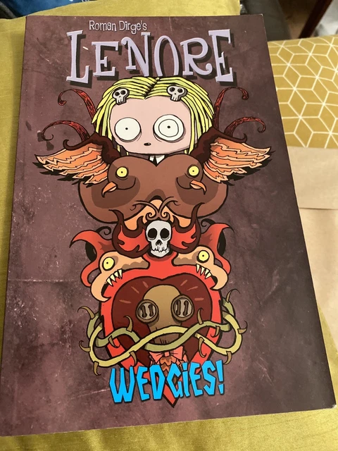 ROMAN DIRGE LENORE Dead Girl Wedgies Graphic Novel Comic Slave Labor ...