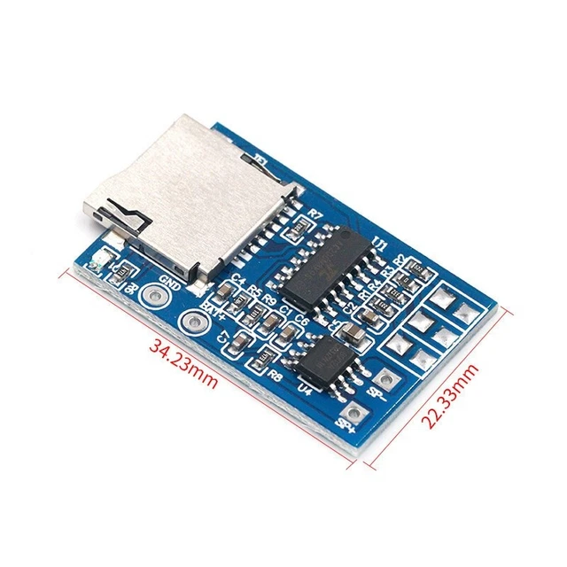 TF CARD MP3 Decoder Board 2W Amplifier Module GPD2846A for *ib £5.15 ...