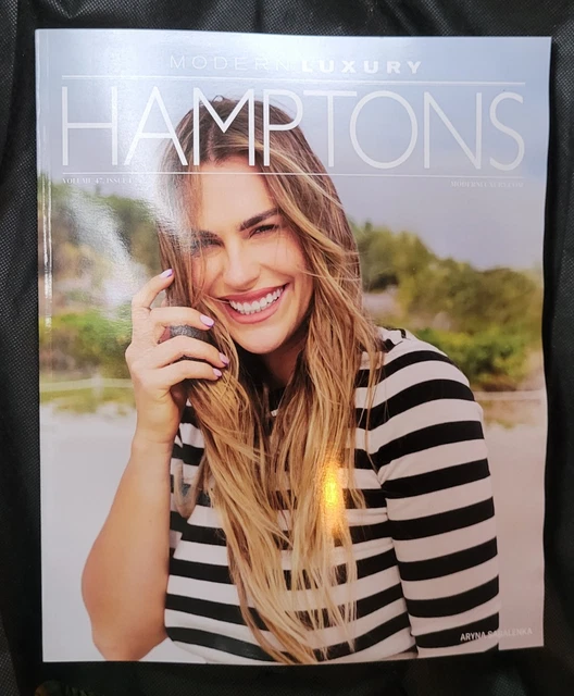HAMPTONS MAGAZINE ARYNA SABALENKA Cover 2025 Vol 47 - Issue 1 BRAND NEW ...