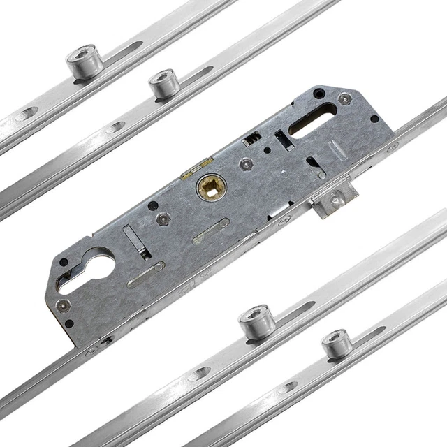 GENUINE GU FERCO Multi Point Door Lock 35mm Backset 4 Roller UPVC 70PZ ...