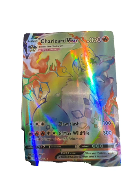 CHARIZARD VMAX 074/073 Rainbow Rare Champion's Path Pokemon - Good Condition £49.00 - PicClick UK