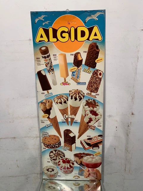 LISTINO PREZZI GELATI Algida Vintage EUR 170,00 - PicClick FR