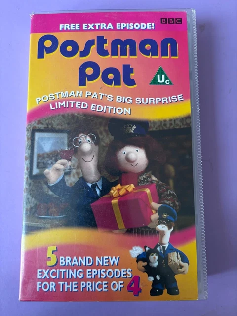 POSTMAN PAT BIG surprise VHS VIDEO £11.11 - PicClick UK