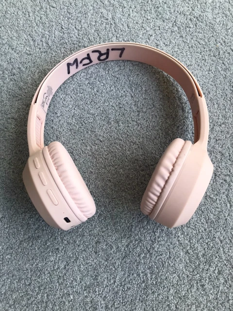PRIMARK WIRELESS BLUETOOTH Headphones Over Ear - Pink £1.99 - PicClick UK