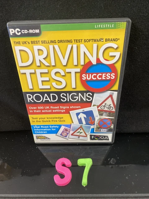 DRIVING TEST SUCESS Road Signs [PC CD-ROM] *New & Factory Sealed Game ...