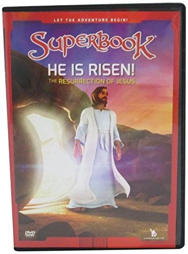 HE IS RISEN!: The Resurrection of Jesus (Superbook) [DVD] [Region 1 ...