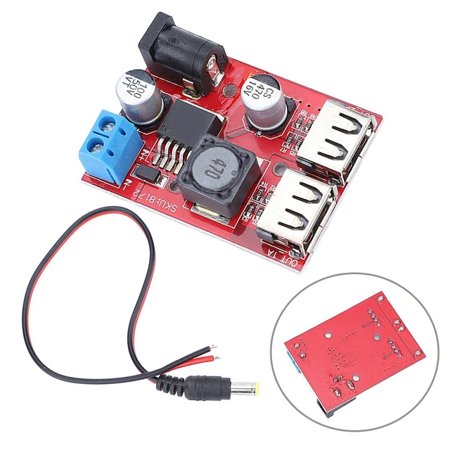 AUTOMATIC SOLAR CHARGING Module with Dual Outputs for Smartphones and ...