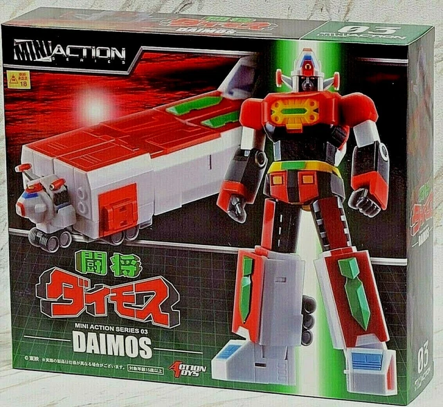 ROBOT FIGURE TOSHO Daimos Mini Action Toys Series N°03 Transformable ...