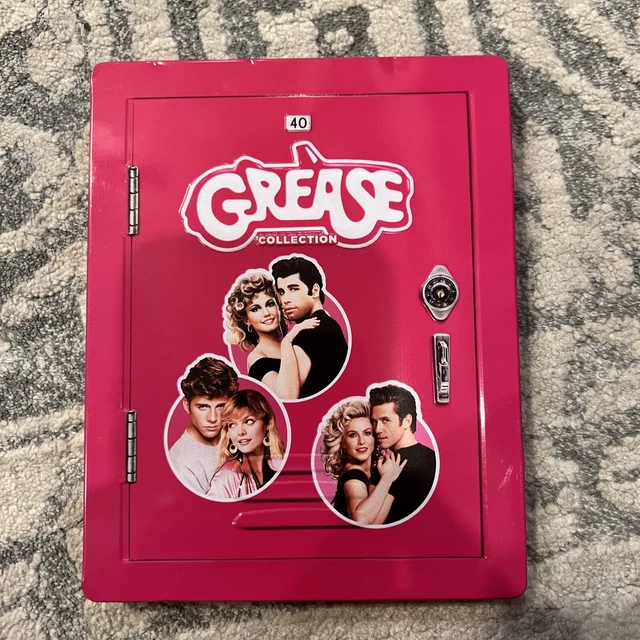 GREASE 3-MOVIE COLLECTION [STEELBOOK 40° ANNIVERSARIO EDIZIONE] (Blu ...