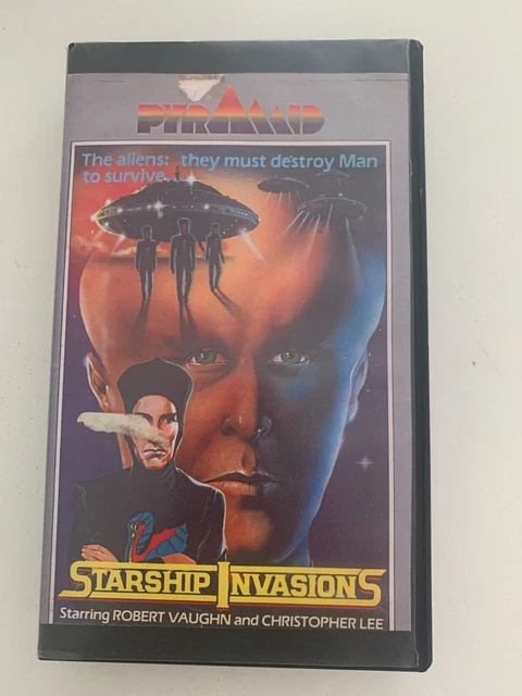 STARSHIP INVASIONS ROBERT Vaughn Christopher Lee EUR 28,37 - PicClick IT