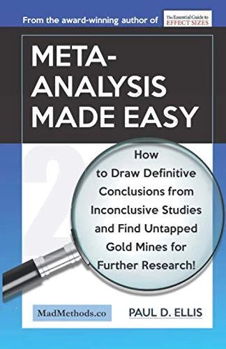 META-ANALYSIS MADE EASY: How to Draw..., Ellis, Paul D. EUR 9,98 ...