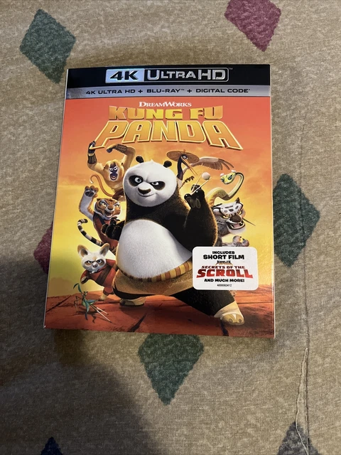 DREAMWORKS KUNG FU Panda (4K UHD + Blu-ray) (Pas numérique) - Jack noir ...