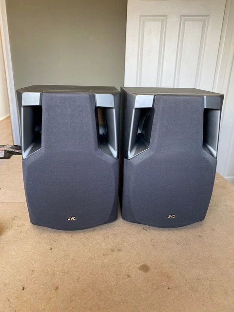 RETRO JVC BOOKSHELF Speakers - SP-D302 - 6 Ohm 60 Watt - Tested £22.95 ...