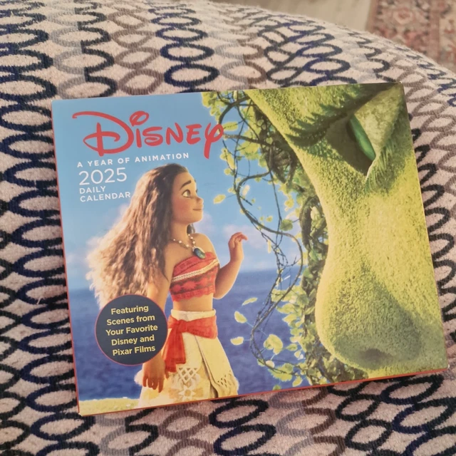 DISNEY A YEAR of Animation 2025 Daily Calendar by Chronicle Books £10. ...