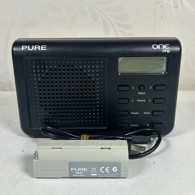 PURE ONE MI Portable DAB / FM Radio + Rechargeable ChargePAK Battery £ ...