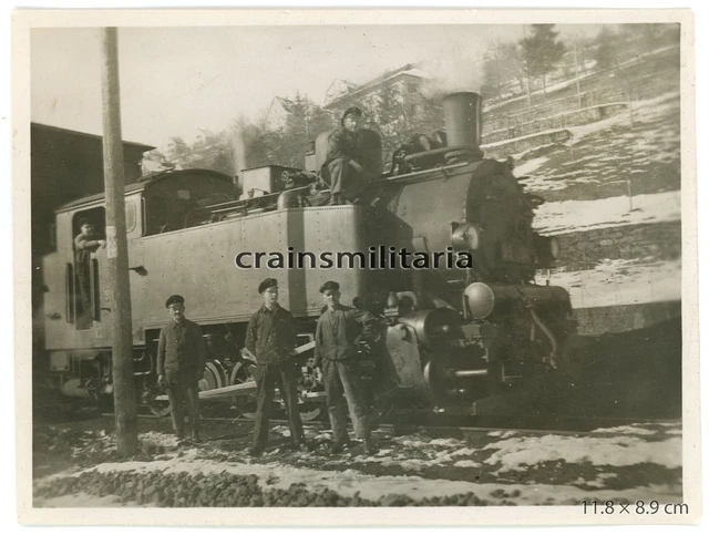 ORIG. FOTO REICHSBAHN Dampflok Lokomotive am Bahnhof EUR 18,50 ...