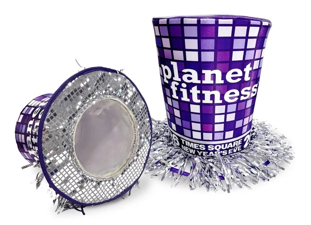 2026 NEW YEAR'S Eve Times Square Planet Fitness Party Hat NYE Ball Drop ...