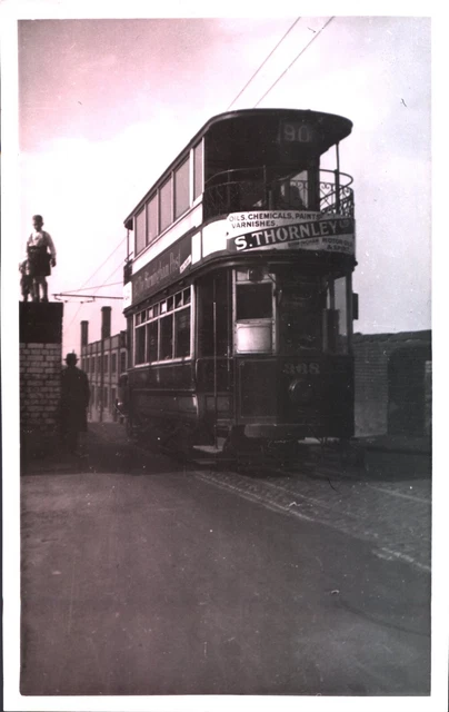 ORIGINAL REAL PHOTOGRAPH 368 tram tramcar circa 1940 vintage £5.09 ...