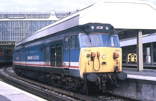 ORIGINAL COLOUR SLIDE of 50028 BR class 50 diesel loco £1.99 - PicClick UK
