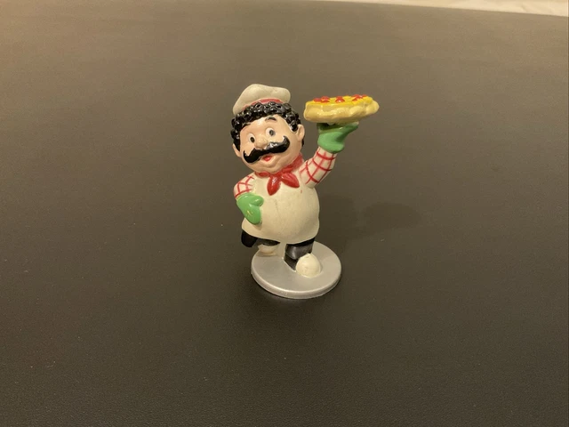 VINTAGE CHUCK E Cheese Pasqually Showbiz Pizza Time Chef PVC Figure ...
