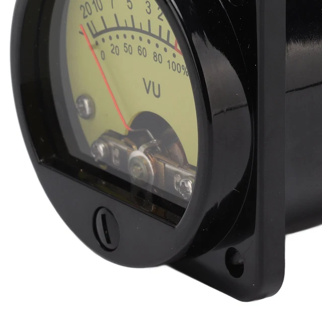 VU PANEL METER VU Meter Level Amp Amplifier With Driver Board 6‑12V Hot ...