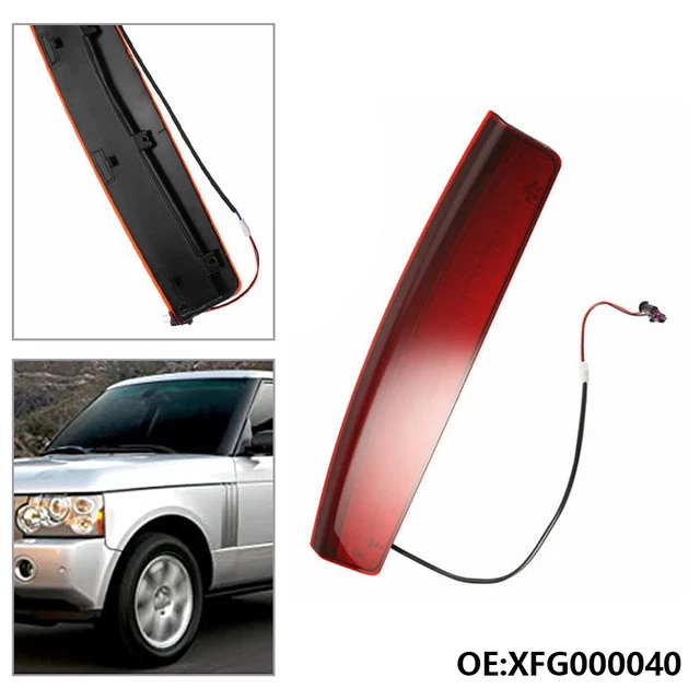 FOR RANGE ROVER L322 Rear Tailgate Spoiler Brake Light Lamp Stop LED ...