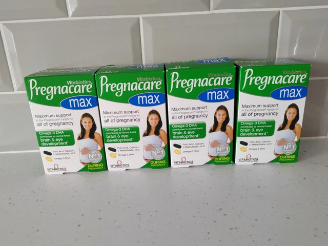 VITABIOTICS PREGNACARE MAX Tablets Plus Omega 336 Capsules £35.00 ...