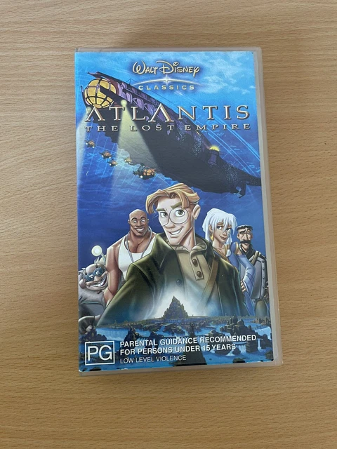 ATLANTIS THE LOST Empire - Walt Disney Classics Collection - VHS Video ...