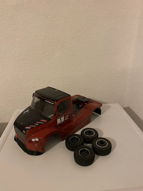 TAMIYA RC 1/12 Buggyra Fat Fox Basher Body And Wheels TT01E Rc Car ...