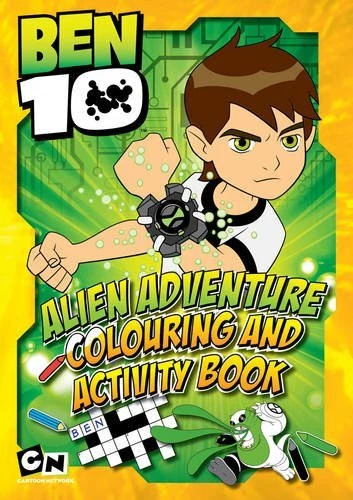 BEN 10 ALIEN Adventure Book, Cartoon Network EUR 5,94 - PicClick IT