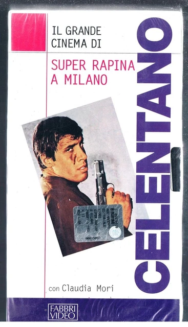 SUPER RAPINA A Milano Adriano Celentano Claudia Mori Vhs Editoriale ...
