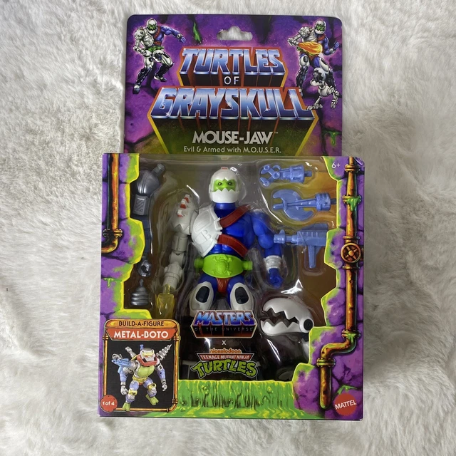FIGURINE ARTICULÉE TURTLES of Grayskull Mouse-Jaw TMNT x MOTU Target ...