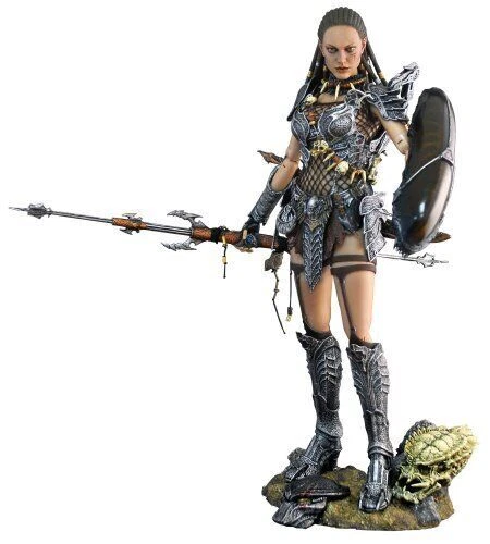 FIGURINE ARTICULÉE SHE-PREDATOR Machiko AVP 2008 à l'échelle 1/6 de Hot ...