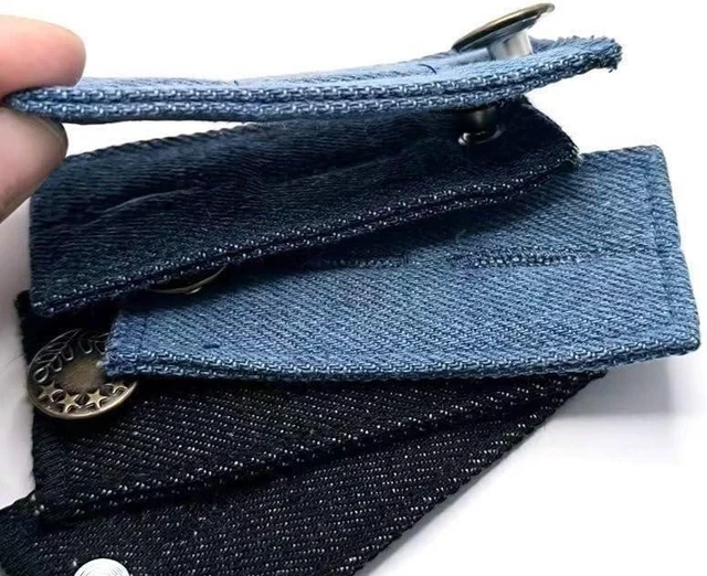 9 PIECES WAISTBAND Extender with Metal Button Adjustable Waist ...