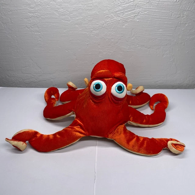 DISNEY PARKS AUTHENTIC HANK Octopus Plush Finding Dory 17" Stuffed Toy ...