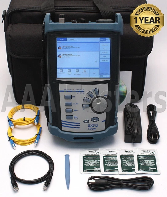 EXFO FTB-200 FTB-7400E-CWS FTB-7400E-CWCL SM Long Haul Fiber OTDR ftb ...