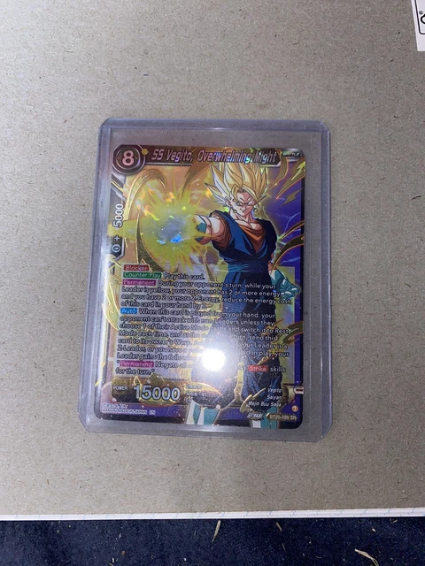 DRAGON BALL SUPER SS Vegito, Overwhelming Might Power Absorbed BT20-099 ...