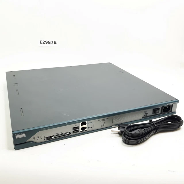 CISCO 2800 SERIES Cisco2811 Integrated Services Router V04 E2987B $21. ...