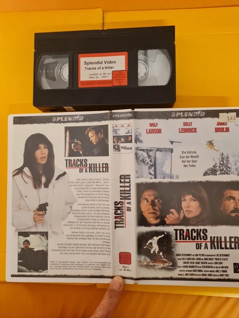 TRACKS OF A Killer Kelly LeBrock Wolf Larson James Brolin VHS SPLENDID ...